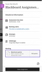 A submission window is now opened.