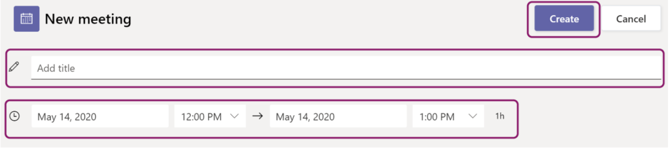 3) Once The meeting has been created, select Add to Calendar . This ...