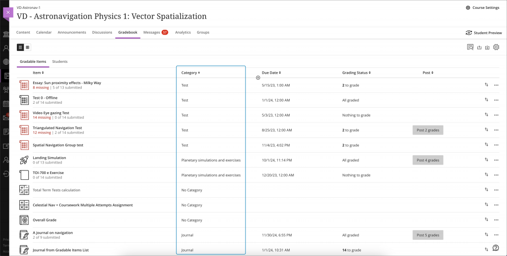 Original Course View: Updated options display when sending email from ...