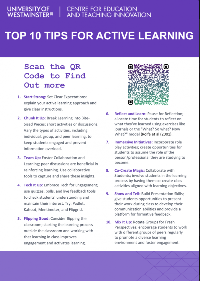 Active Learning Classrooms – CETI